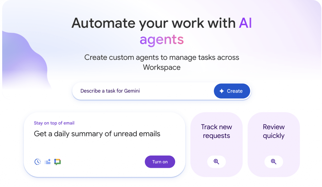 Google Workspace Studio - Premier Cloud - Helping businesses elevate ...